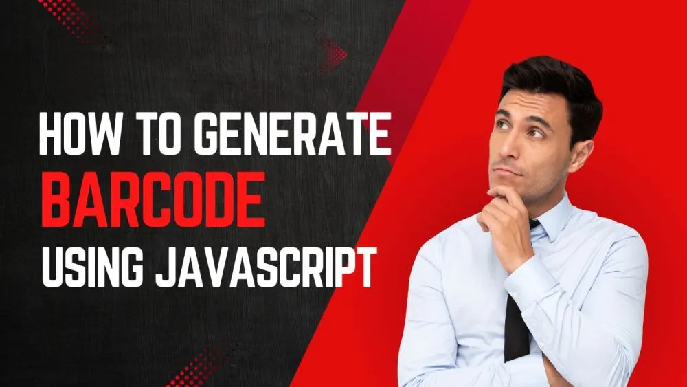 How To Generate Barcode Using Javascript Simple And Easy The